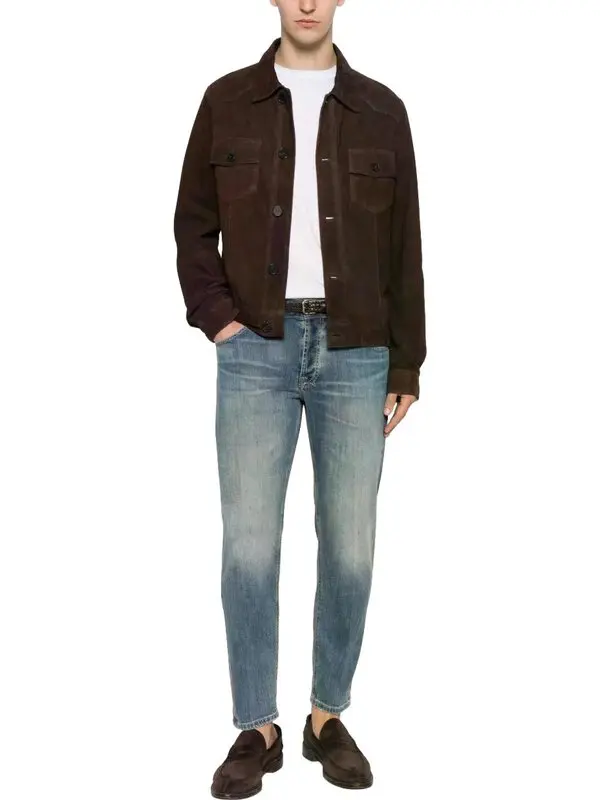 MICHAEL COAL Faded Effect Jeans - Blue
