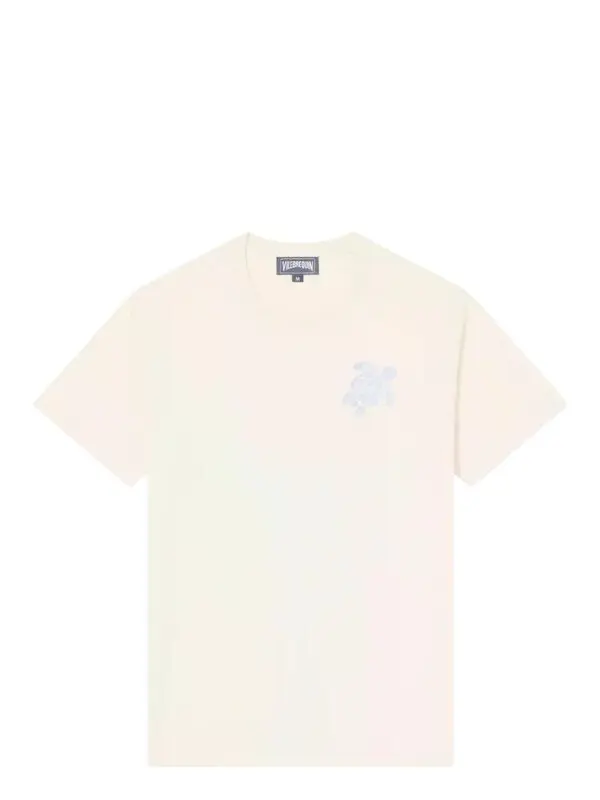 Vilebrequin Turtle-embroidered T-shirt - Neutrals