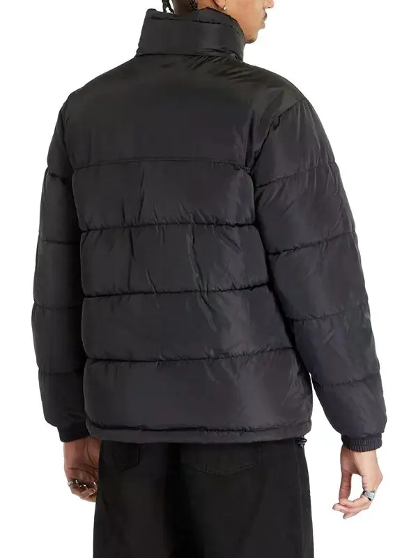 KARL KANI Logo Print Padded Jacket - Black