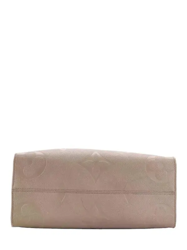 LOUIS VUITTON Monogram Empreinte Giant Mm Onthego Tote Bag - Neutrals