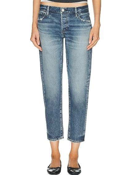 Moussy Vintage Mendon Tapered Jeans - Blue
