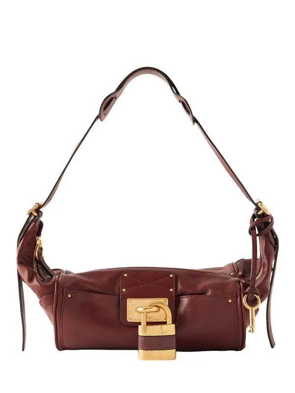Chloé Paddington Leather Shoulder Bag - Brown
