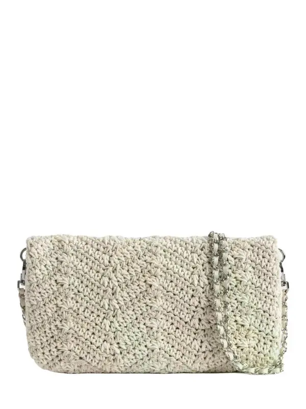 Zadig&Voltaire Rock Macrame Cross Body Bag - Neutrals
