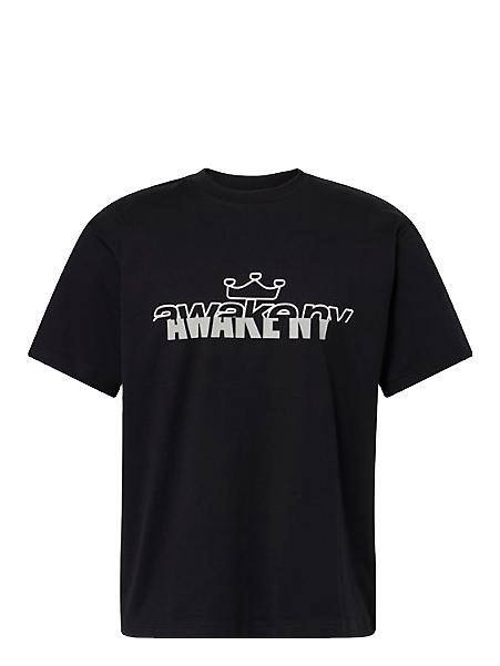 AWAKE NY Headcrack Logo-print Cotton T-shirt - Black