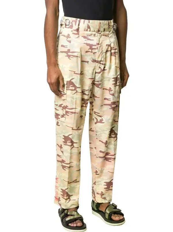 DIESEL® Camouflage Cargo Trousers - Neutrals