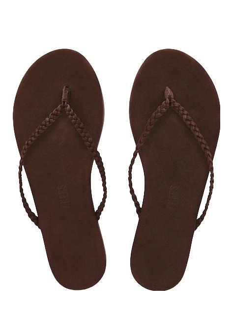 Tkees Lily Braid Sandal In . Also - Brown