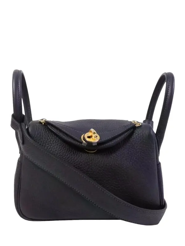 Hermès Mini Lindy Handbag - Blue