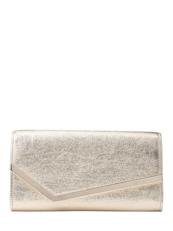 JIMMY CHOO Emmie Clutch Bag - Silver