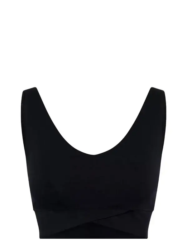 Repetto Crossover Performance Crop Top - Black