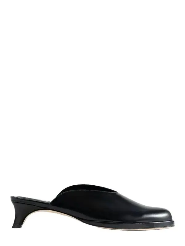 By Far Babylady Patent-leather Mules - Black
