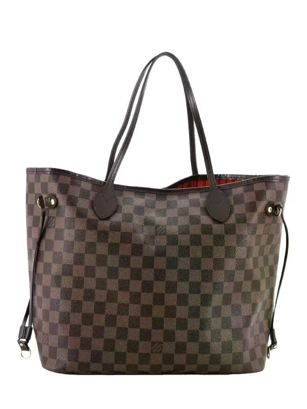 LOUIS VUITTON Neverfull Nm Damier Mm Tote Bag - Brown