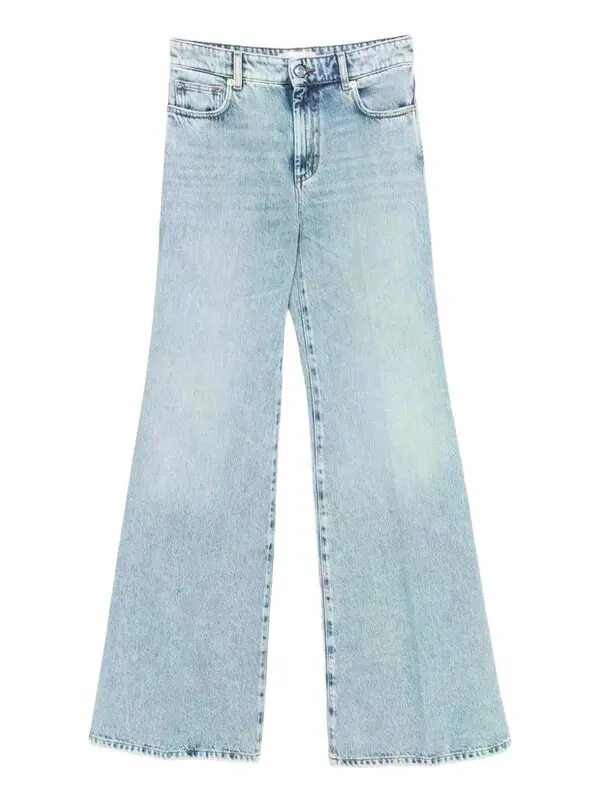 Sportmax Zero Flared-leg Jeans - Blue