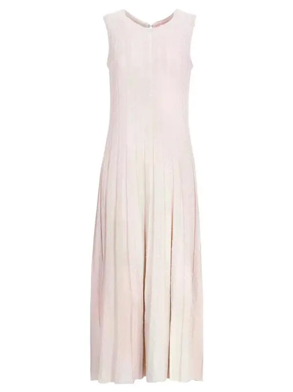 D.exterior Sequin Embellished Midi Dress - Neutrals