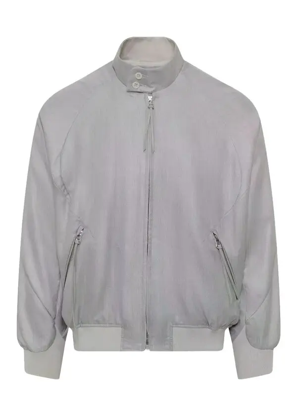POST ARCHIVE FACTION Zip-up Bomber Jacket - Grey