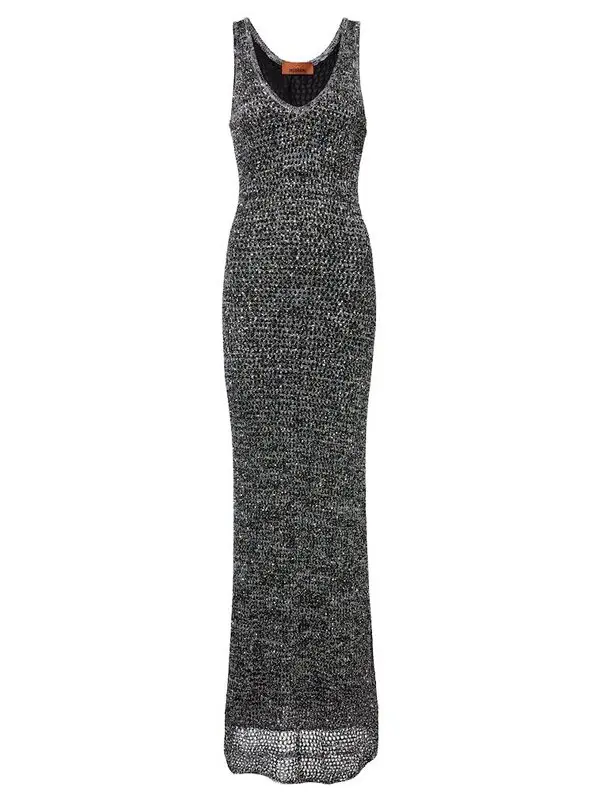 Missoni Sequined Lame Gown - Multicoloured