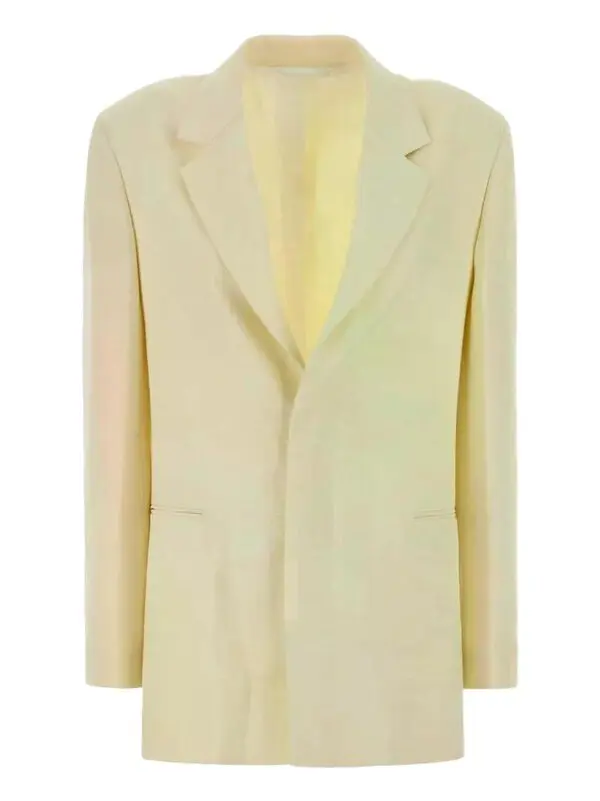 Carven Single-breasted Notched-lapel Blazer - Neutrals
