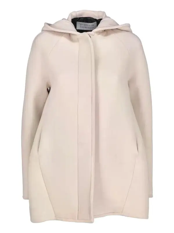 GIANLUCA CAPANNOLO Hooded Coat - Neutrals