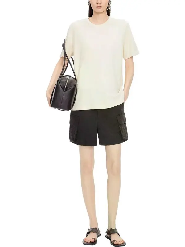 JNBY Botanical-pattern T-shirt - Neutrals