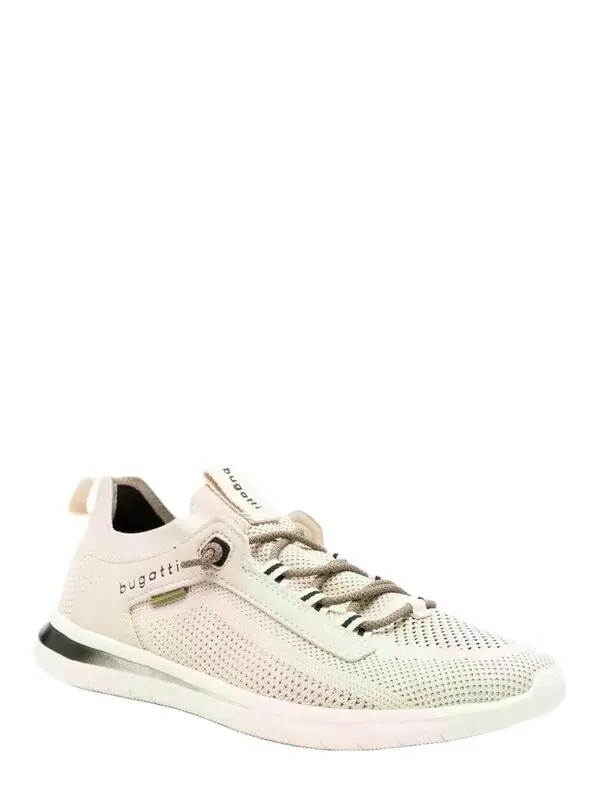 BUGATTI Perforated Detail Sneakers - Neutrals