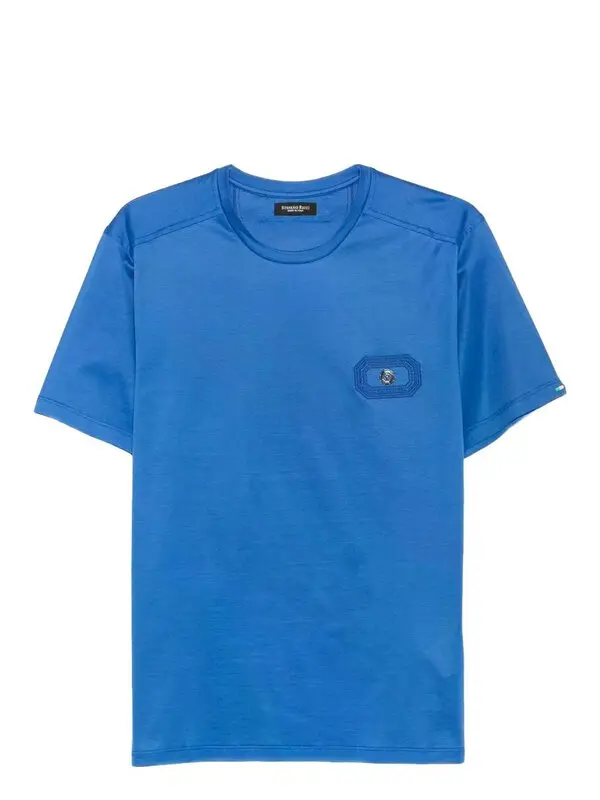 Stefano Ricci Crew-neck T-shirt - Blue