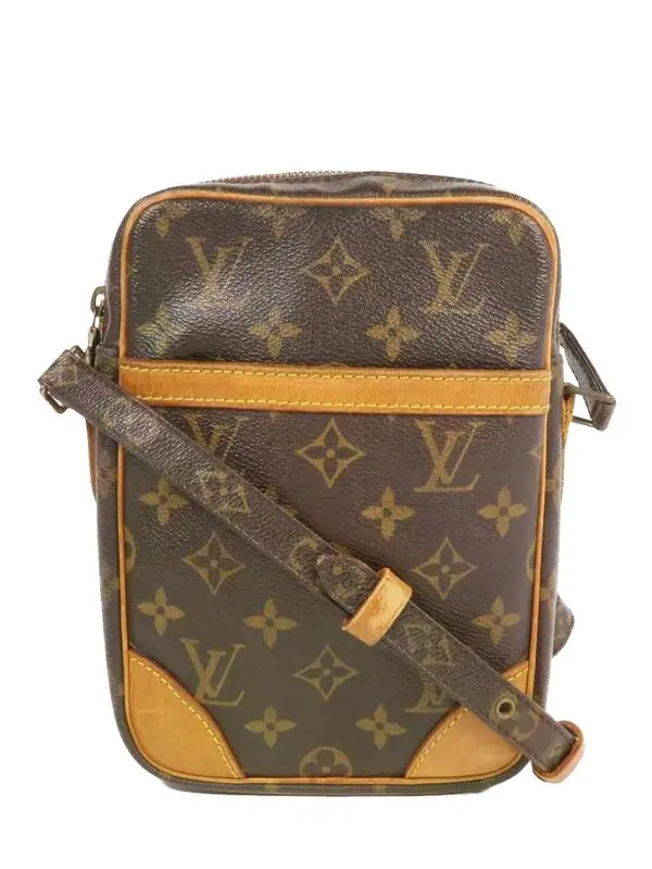 LOUIS VUITTON Monogram Danube Shoulder Bag - Brown
