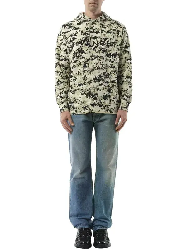 Givenchy Camouflage Logo-print Hoodie - Neutrals
