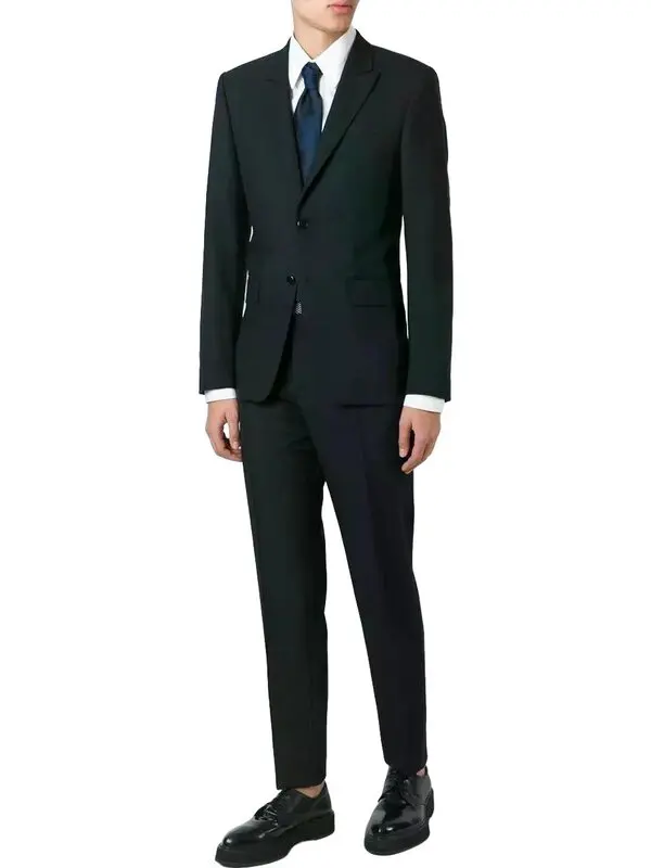 Alexander McQueen Studded Waistband Tailored Trousers - Black