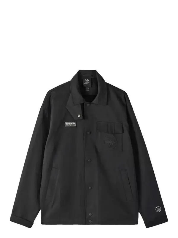 Adidas Wingrove Ii Spzl Collared Jacket - Black