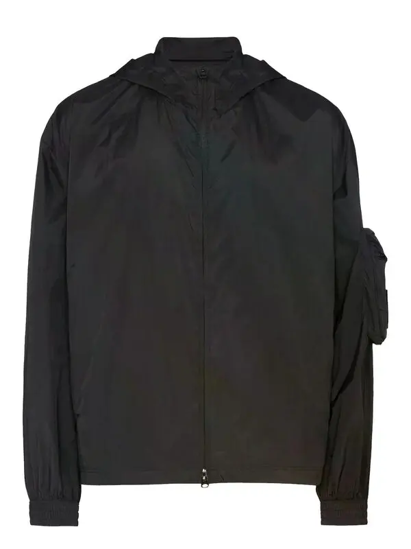 Y3 Hooded Shell Track Jacket - Black