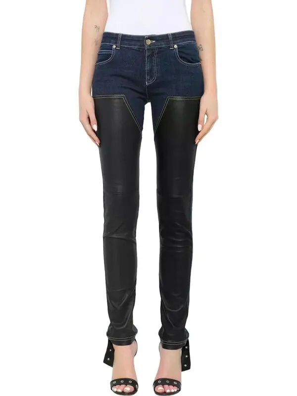 Givenchy Skinny Panelled Jeans - Blue