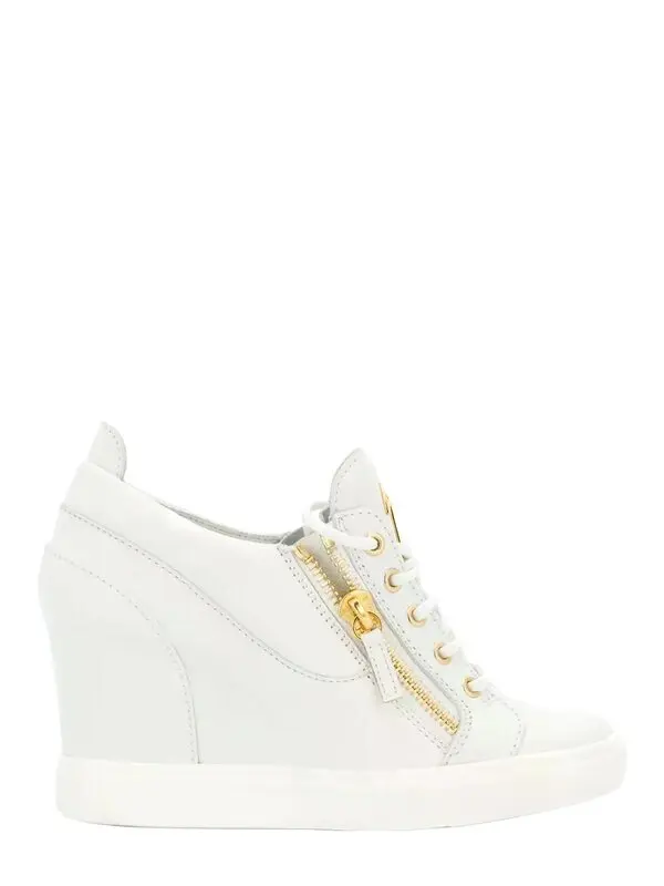 GIUSEPPE ZANOTTI Sonya Wedge Sneakers - White
