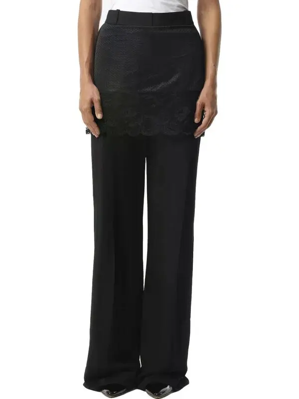 Givenchy Skirted Trousers - Black