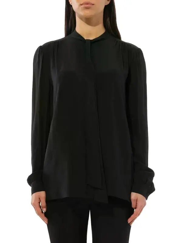 Givenchy Pussy-bow Blouse - Black