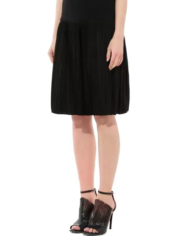 Givenchy Pleated Knee-length Skirt - Black