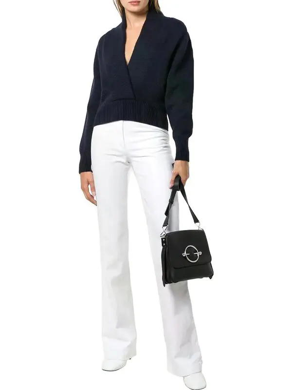 JW Anderson Disc Cross Body Bag - Black