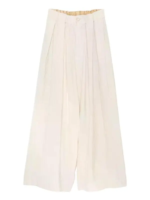 UMA WANG Poetic Trousers - Neutrals
