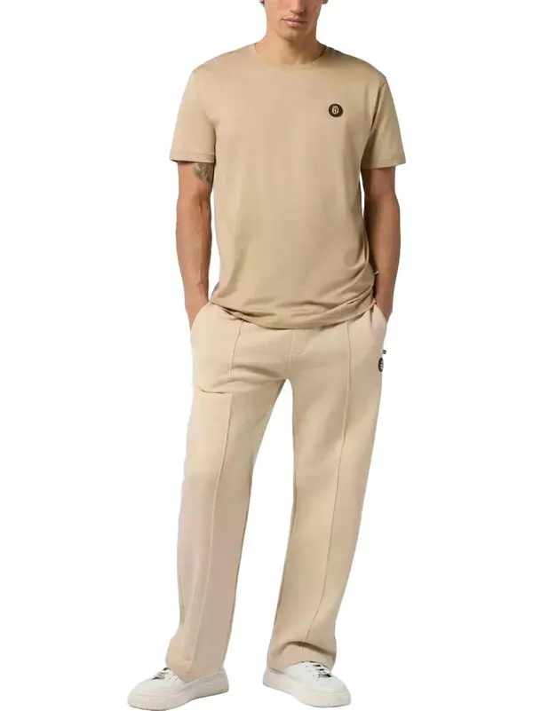 BILLIONAIRE Round-neck T-shirt - Neutrals