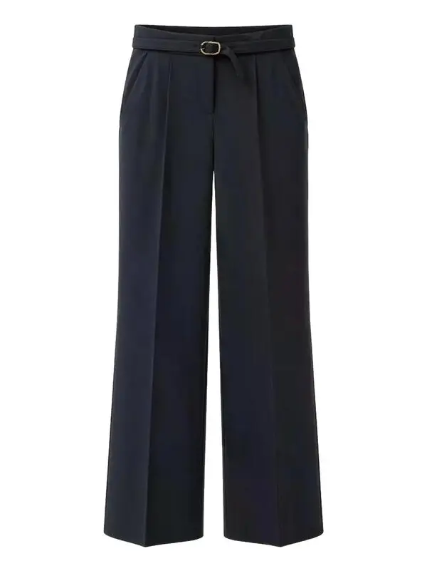 Dorothee Schumacher Pleated Wide Leg Trousers - Blue
