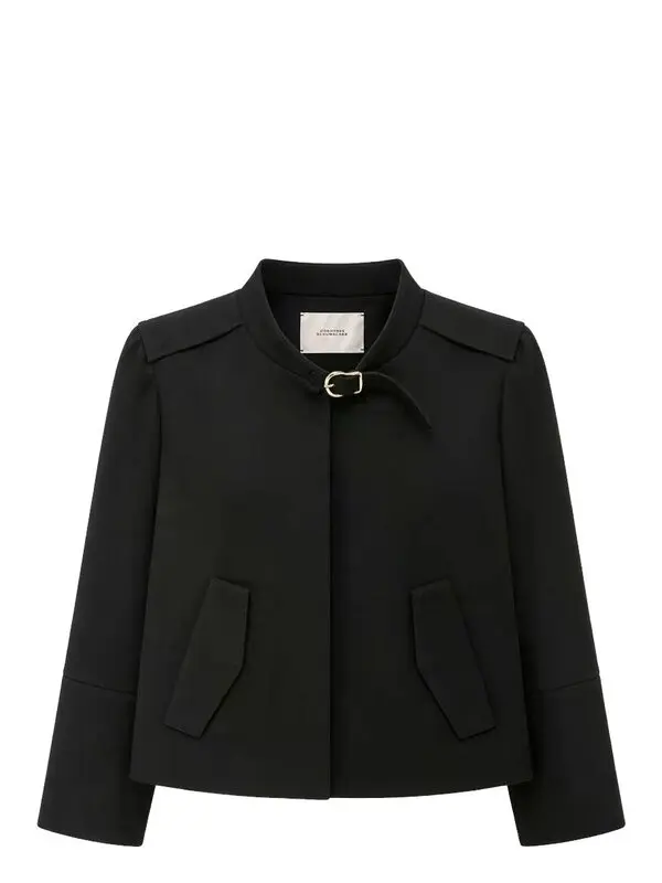 Dorothee Schumacher Buckle-fastening Jacket - Black