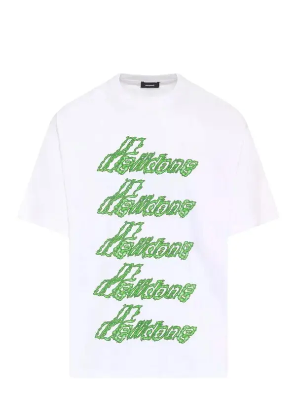 We11Done Logo-print T-shirt - White