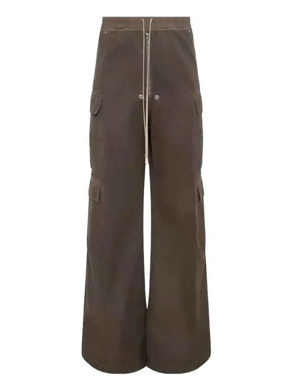 Rick Owens Double Cargo Jumbo Belas Wide-leg Pants - Brown
