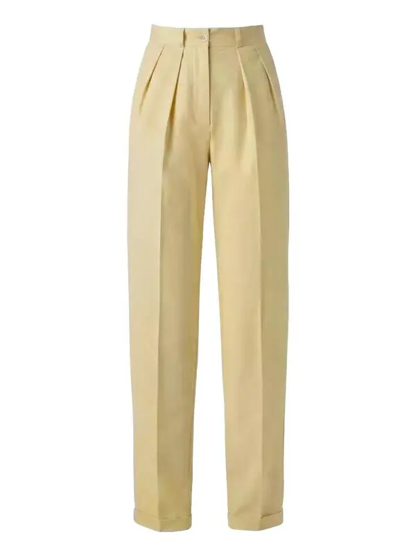 ALMAZ Vanilla Vice Pleated Trousers - Neutrals