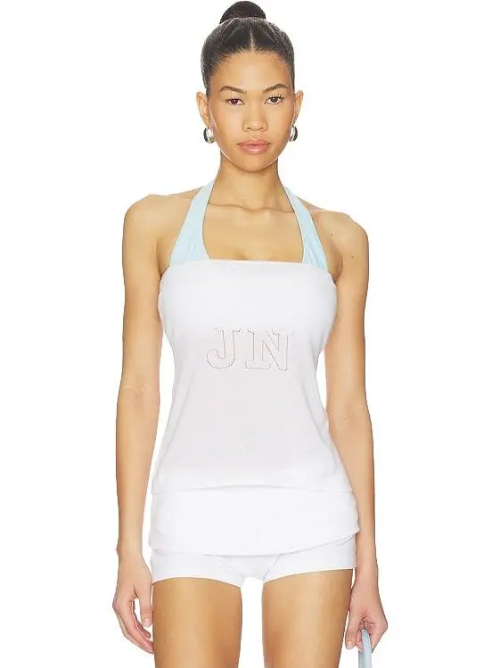 Frankies Bikinis X Jennie Margot Knit Tube Top - White