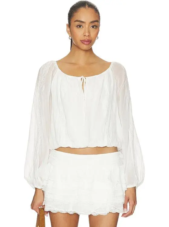 Amanda Uprichard X Revolve Dallas Top In . Also - Ivory