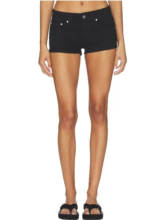 EB DENIM Paloma Micro Short In . Also - Black