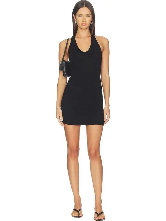 Cotton Citizen The Verona Racerback Mini Dress - Black