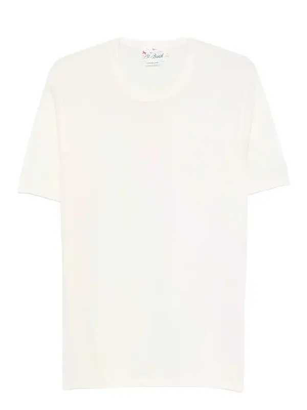 MC2 SAINT BARTH Crew-neck T-shirt - Neutrals