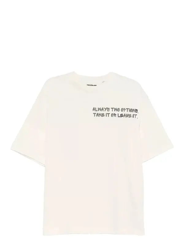 GEORGE. Cotton T-shirt - Neutrals