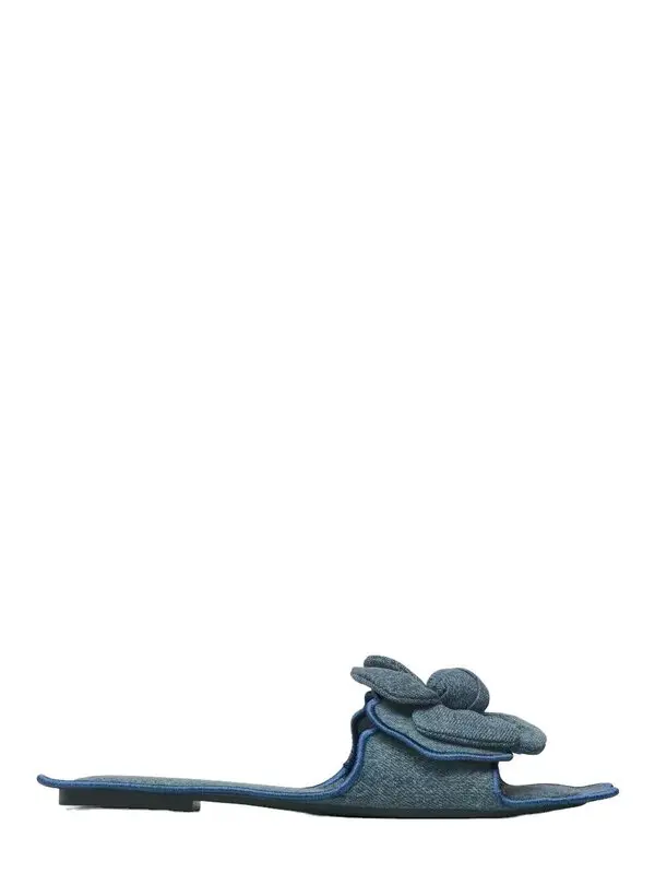 Marc Jacobs Daisy Denim Sandals - Blue