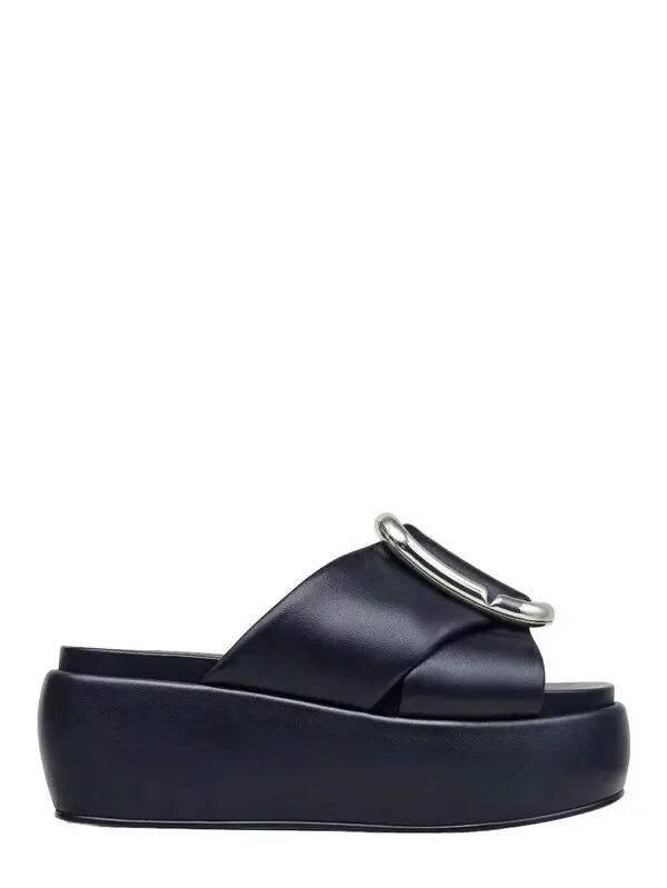Marc Jacobs Pop J Marc Platform Sandals - Black